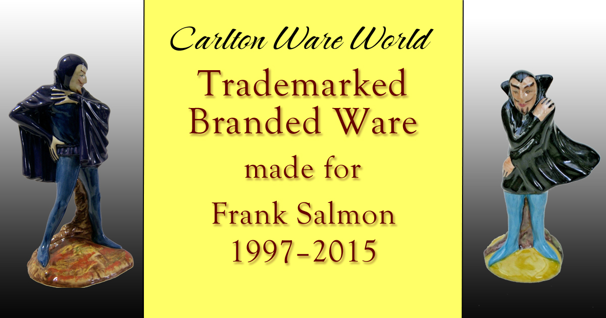 Trademarked Branded Carlton Ware 1997–2015
